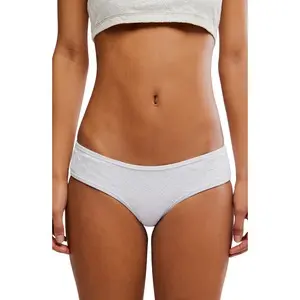 Free People Bayside Hipster Bikini Bottom - White