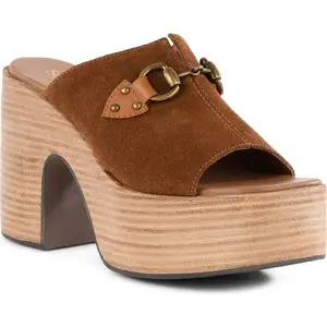Seychelles Take The Lead Platform Sandals - Tan