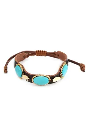 PANACEA Adjustable Stone Bracelet