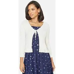 Yumi Frill Cardigans For Women