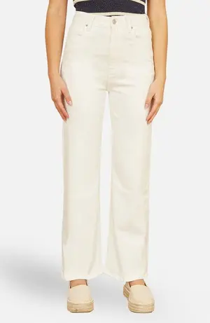YUMI Wide Leg High-waist Jeans
