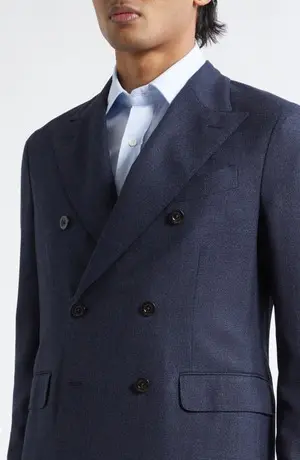 Boglioli Dover Double-breasted Jacket - Blue