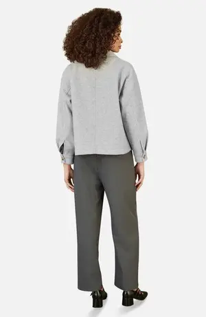 YUMI Textured Finish Shacket