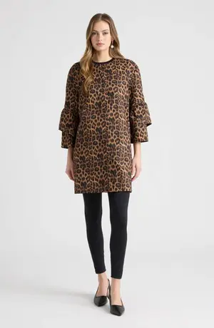 NVLT Water Repellent Printed Canvas Coat