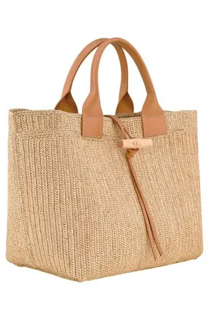 Longchamp Large Le Roseau Raffia Tote