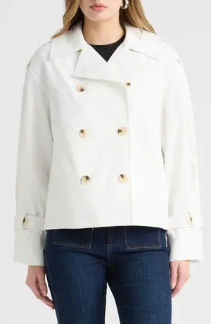 NVLT Double Breasted Jacket - Summer White