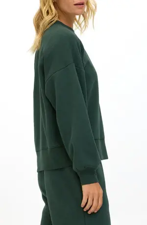 THREADS 4 THOUGHT Blaise Triblend Fleece Sweatshirt - Alpine