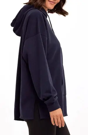 THREADS 4 THOUGHT Missy Triblend Fleece Tunic - Stargazer