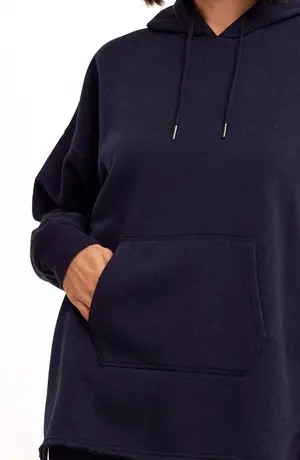 THREADS 4 THOUGHT Missy Triblend Fleece Tunic - Stargazer