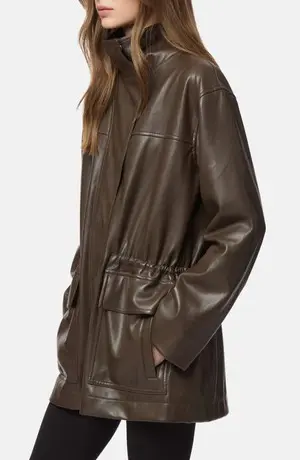 Apparis Edie Faux Leather Parka