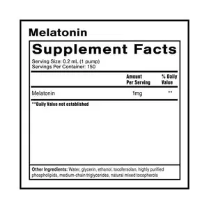 QUICKSILVER SCIENTIFIC Liposomal Melatonin Liquid Supplement