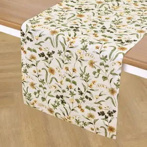 Solino Home Linen Table Runner For Dining Table