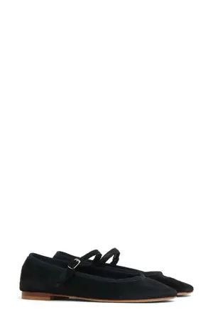 MANSUR GAVRIEL Dance Mary Jane Flat - Black