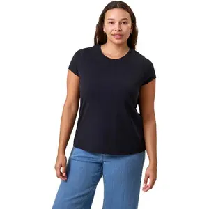 KINDRED BRAVELY Slim Fit Modal Crewneck T-Shirt Black