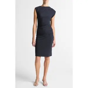 Vince Ruched Sheath Dress