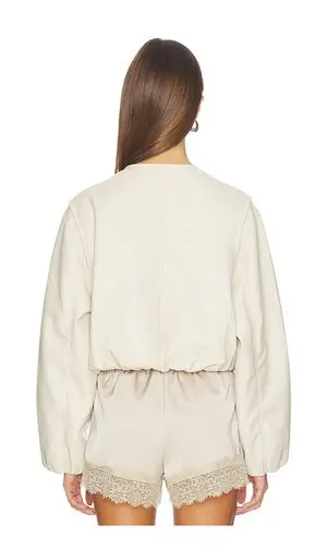 Blanknyc Faux Leather Bomber Jacket