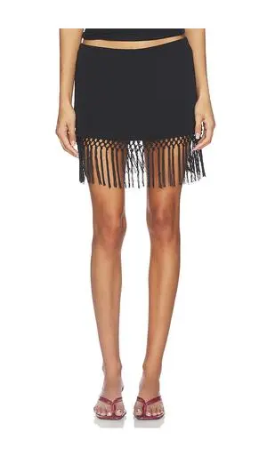 Geel Knee Length Skirts