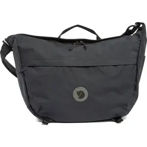 Fjallraven Water Resistant Crossbody Bag - Coal Black