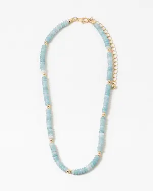 ERIN MCDERMOTT JEWELRY Mint Mojito Gemstone Necklace - Green