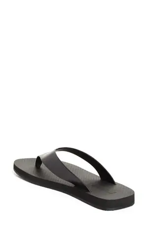 THE ROW Dune Classic Ginza Flip Flop - Black