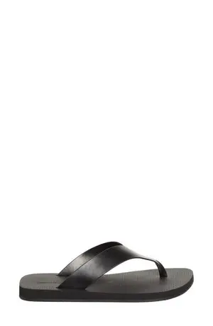 THE ROW Dune Classic Ginza Flip Flop - Black
