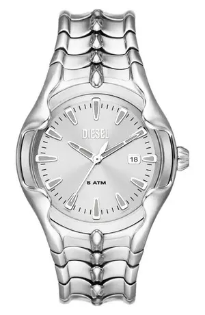 DIESEL® Vert Bracelet Watch - Silver/silver