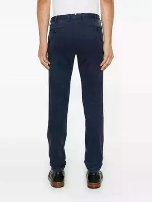 PT TORINO Slim-cut Chino Trousers - Blue