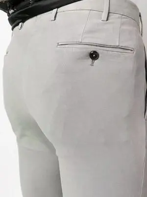 PT TORINO Mid-rise Skinny Trousers - Grey