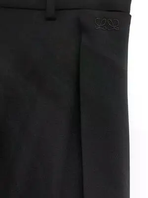 Loewe Pleated Asymmetric Trousers