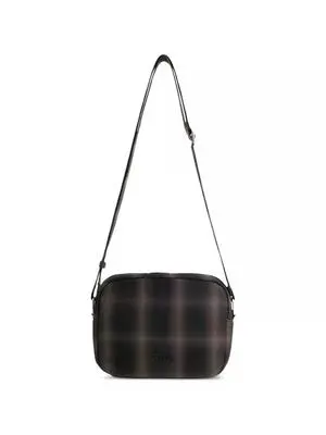 ARTE ANTWERP Plaid Shoulder Bag - Black