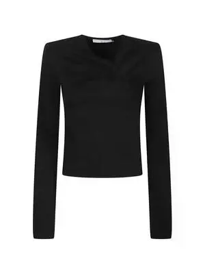 IRO PARIS Long-sleeve V-neck Top