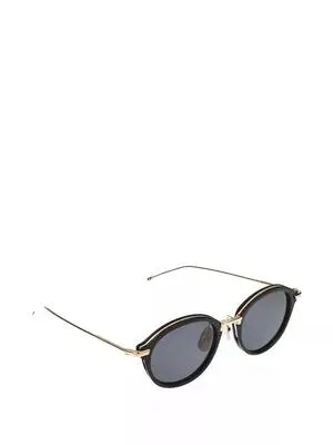 Thom Browne Round-frame Sunglasses - Gold