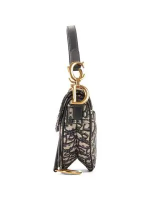 Dior Saddle Oblique Shoulder Bag - Blue