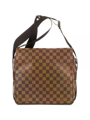 LOUIS VUITTON Naviglio Damier Crossbody Bag - Brown