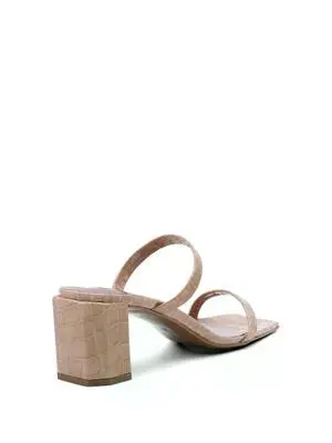 By Far Tanya Square-toe Heeled Sandals