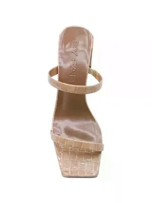 By Far Tanya Square-toe Heeled Sandals