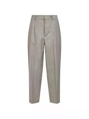 PT TORINO Pleated Trousers - Neutrals