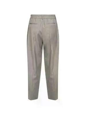 PT TORINO Pleated Trousers - Neutrals