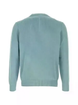 Fedeli Cotton Sweater - Blue
