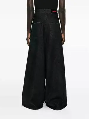 LỰU ĐẠN Drop Crotch Wide Leg Jeans