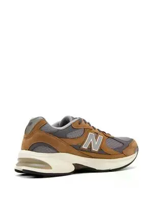 NEW BALANCE Lunar New Year 2010 Leather Sneakers - Brown