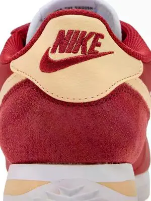 Nike Cortez Suede-panel Sneakers - Red