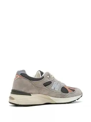 NEW BALANCE 991v2 Panelled Sneakers - Grey