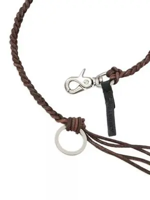 Our Legacy Ladon Braided Key Chain - Brown