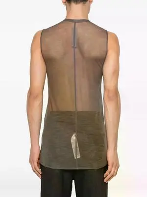 Rick Owens Round-neck Sleeveless Top - Brown