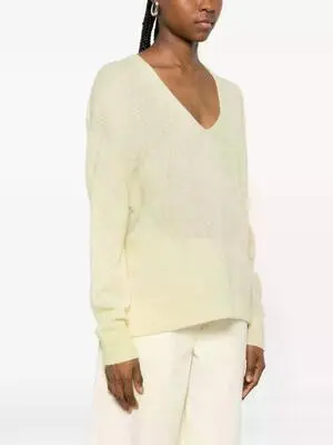Eric Bompard V-neck Long-sleeve Sweater