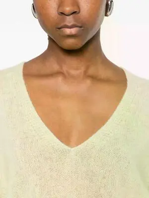 Eric Bompard V-neck Long-sleeve Sweater