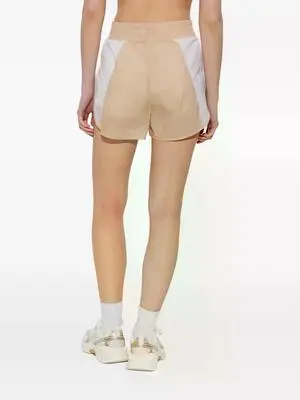 EA7 Logo-patch Colour-block Shorts