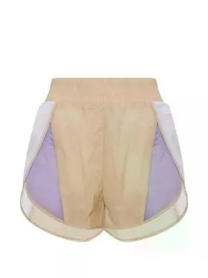 EA7 Logo-patch Colour-block Shorts