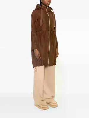 Herno Hooded Zip-up Coat